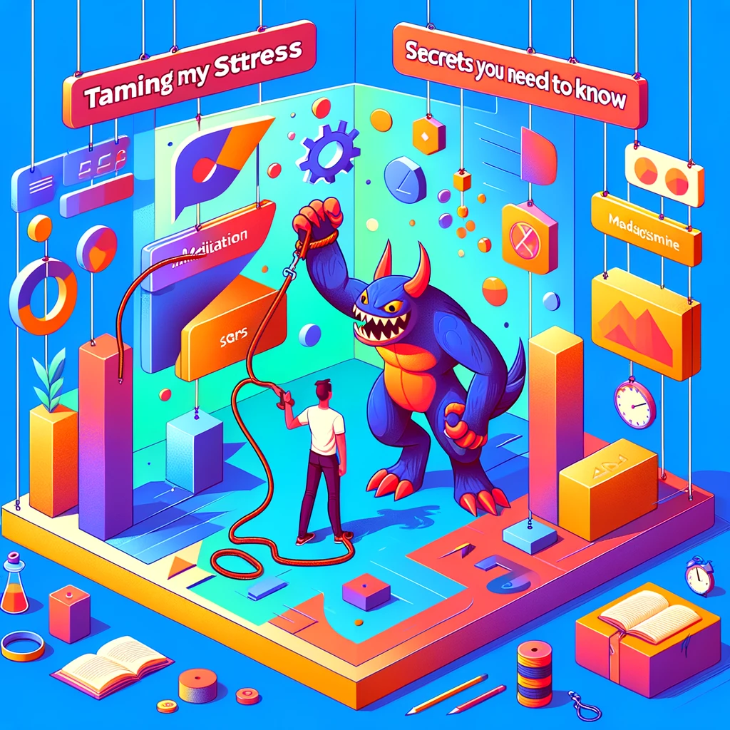 Tamed My Stress Monster: Secrets You Need to Know | Simple spark Impact